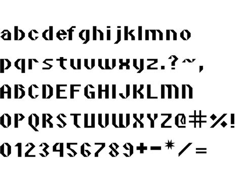 K22 Angular Text Font In Truetype Ttf Opentype Otf Format Free And