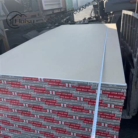 Fireproof 9mm Gypsum Board Drywall For Ceiling Plaster Board And