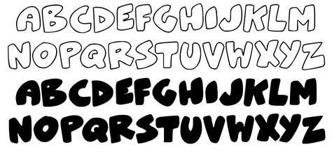 Zebra Blobs Font By Darrell Flood Fontriver