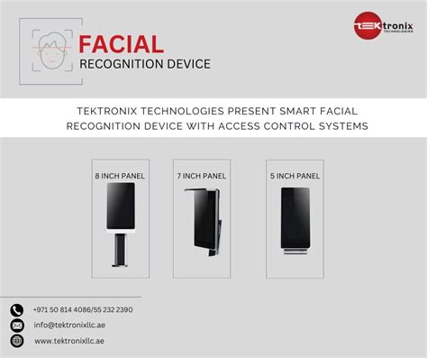 Facial Recognition Device For Attendance Made By Tektronix Technologies In Dubai Abu Dhabi And