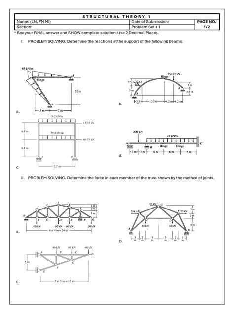 Problem Set 1 Pdf