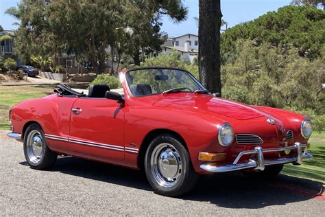 Electric Conversion 1971 Volkswagen Karmann Ghia Convertible 4 Speed