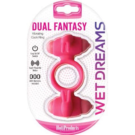 Wet Dreams Dual Fantasy Dual Cock Ring With Turbo Motors Shop