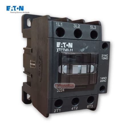 Eaton Xtcd40 11 3 Pole Contactor Fuses And Contactors