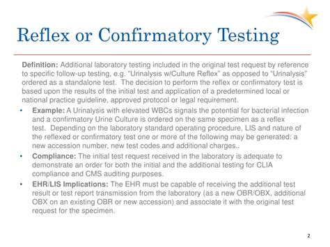 Ppt Reflex Confirmatory And Add On Testing Powerpoint Presentation