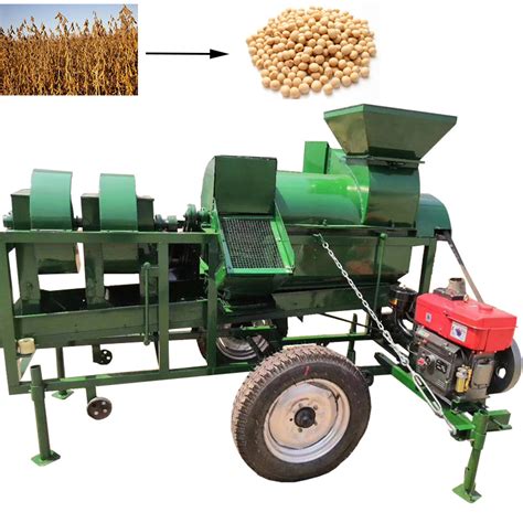 Farm Machinery Corn Thresher Maize Sheller Diesel With Diesel Engine