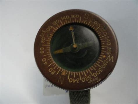 Sold At Auction Us Wwii Wrist Compass For Paratrooper Paratrooper