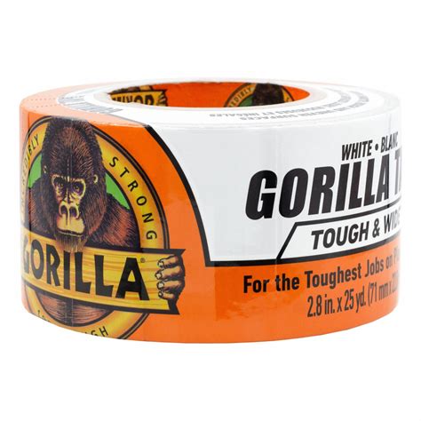Gorilla Heavy Duty White Duct Tape 499l896025302 Grainger