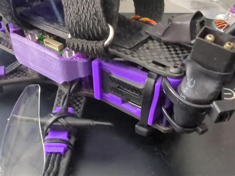 Free 3d File Source One V4 Hd Dji O3 Air Unit Vtx Mount・3d Printing