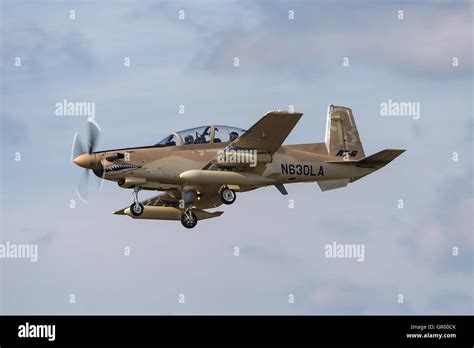 Hawker Beechcraft Raytheon At 6b ‘wolverine Light Attack Aircraft