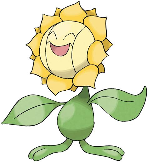 192 Sunflora Pokemon Pokemon Pokedex Grass Type Pokemon
