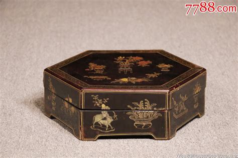 清代官器六角描金食盒 价格2400元 Se91957645 其他旧漆器 零售 7788收藏收藏热线