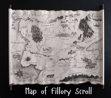 Map Of Fillory The Magicians Map Quentin Coldwater Map Etsy Uk