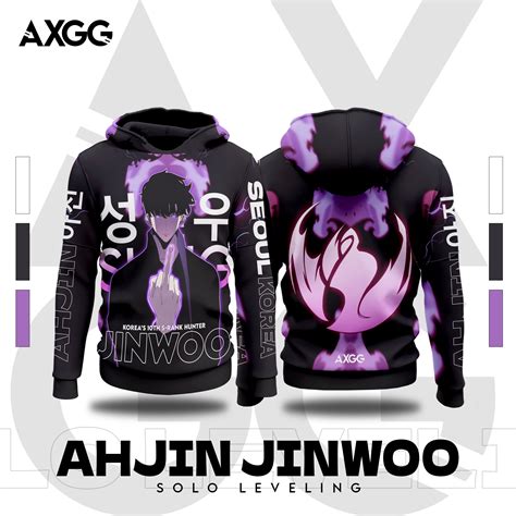Axgg Solo Leveling Anime Manhwa Jacket Lazada Ph