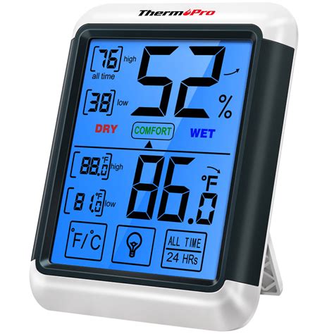 Tp50 Digital Indoor Hygrometer Thermometer Temp And Humidity Thermopro