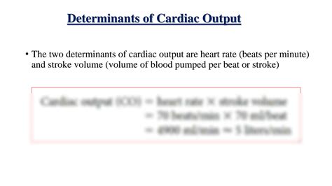 SOLUTION Measurement Of Cardiac Output Pptx For Class Studypool