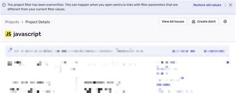 Navigating To A Project Page While Having A Project Locked Throws Project Filter Has Been
