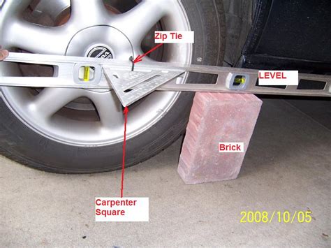 Diy Alignment Using Common Tools
