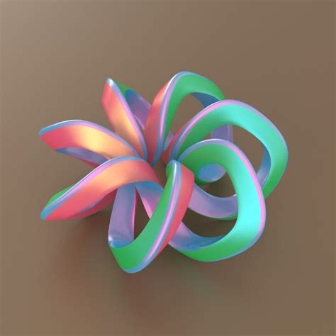 Complex Torus 3d Model Cgtrader