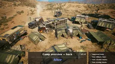 Improved Aldecaldos Camp At Cyberpunk 2077 Nexus Mods And Community