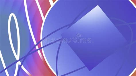 Animation With Lines Circle And Square Appearing Motion Stock Image Image Of Animation