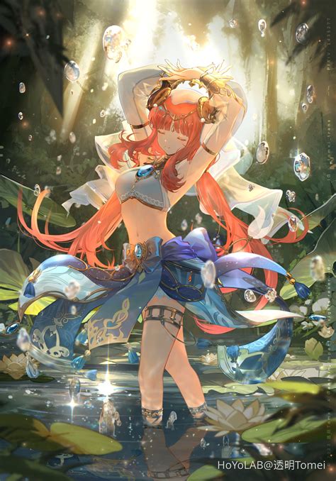 Nilou Dancing In Forest Genshin Impact Hoyolab