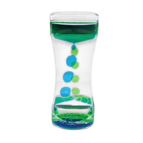Liquid Timer Relaxing Sensory Toy Liquid Motion Bubble Timer With