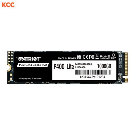 Ổ Cứng Ssd 1tb Patriot P400 Lite Gen4x4 M2 Nvme P400lp1kgm28h