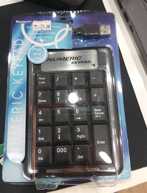 External Numeric Keypad For Pc And Laptops Computers And Tech Parts And Accessories Other