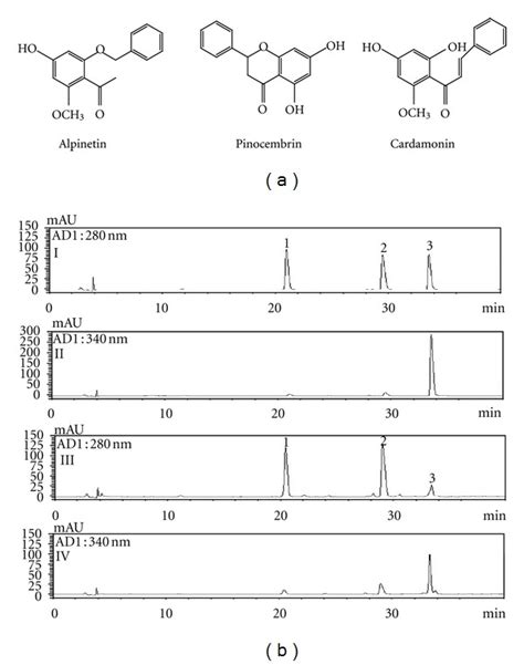 Chemical Structures A And HPLC Chromatogram B Of Reference Download Scientific Diagram