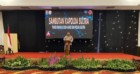 Biro Sdm Polda Sultra Miliki Assessment Center Polri Kategori A Kombes