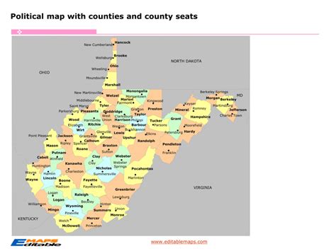 Wv County Map Printable Printable Maps