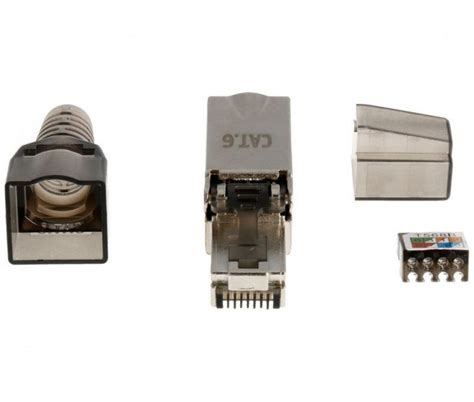 Con923 Conector Rj45 Cat6 Ftp Macho Tool Less Tecnoteca