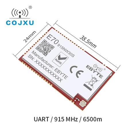 Cc1310 Star Network Wireless Module 14dbm 30dbm Cojxu E70 Nw Series