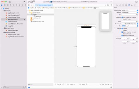 Storyboardとコードを分割画面で表示する方法xcode ぼくのitメモ
