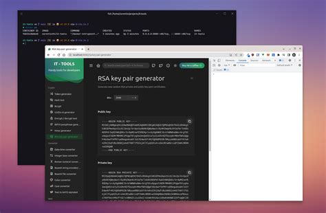 Bug Rsa Generator Doesnt Work In Docker · Issue 287 · Corentinthit Tools · Github