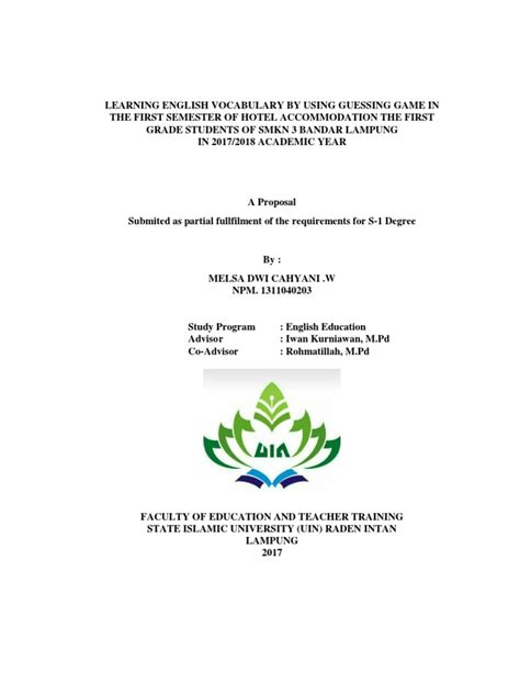 Skripsi Melsa Pdf Noun Pronoun