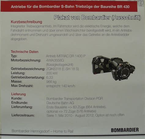 Baureihe 430 S Bahn Triebwagen Bahn Galeriede