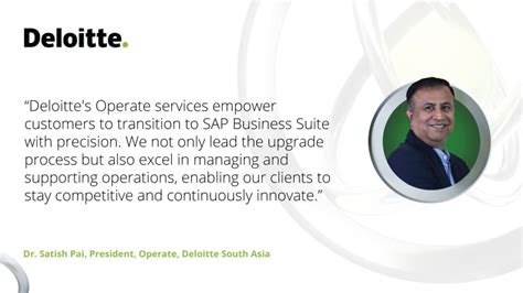 Operatewithdeloitte Sap Rise Digitaltransformation Ai S4hana… Aditya Vyas