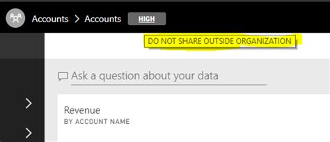 Classify Your Data With Power Bi Dashboard Data Classification Carl
