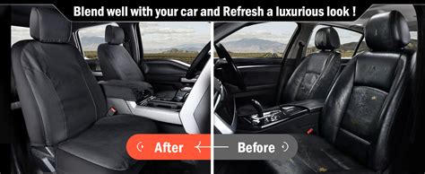Coverado Rear Car Seat Covers Waterproof Canvas Seat