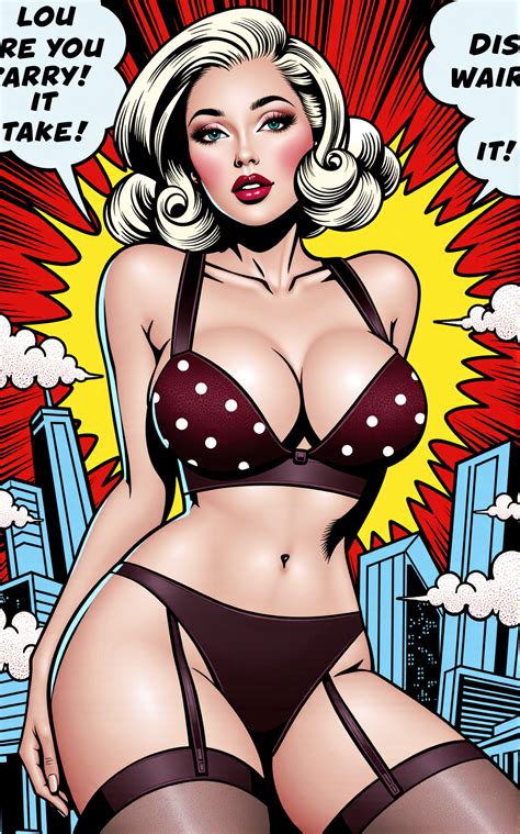 Gonzalomo Dmd Prompt A Vivid Pop Art Comic Panel Bursts