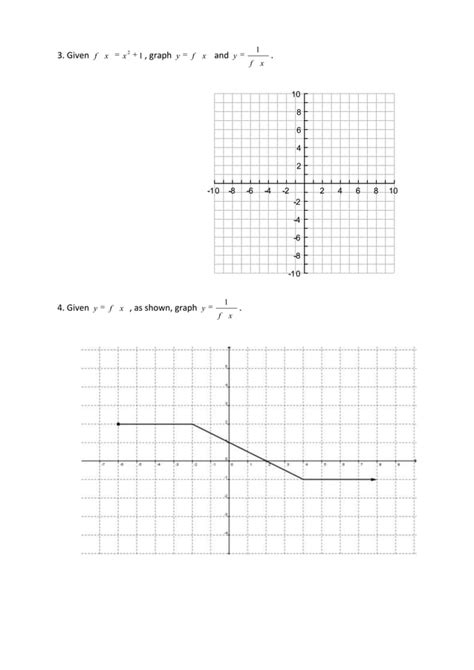 Reciprocal Functions Pdf