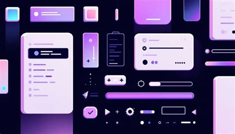 Free Floating Interface Elements Photo Interface Minimal Purple Download At Stockcake