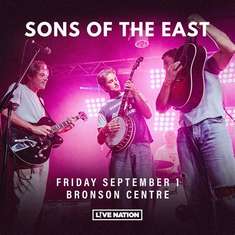 Sons Of The East The Bronson Music Theatre