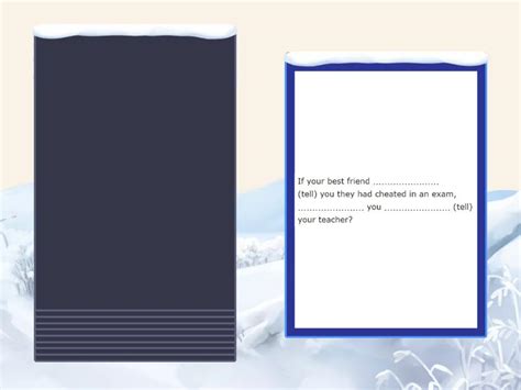 Second Conditional Cards Random Cards