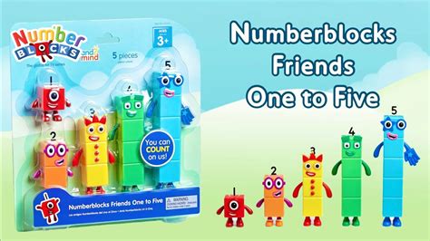 Numberblocks Friends One To Five Youtube
