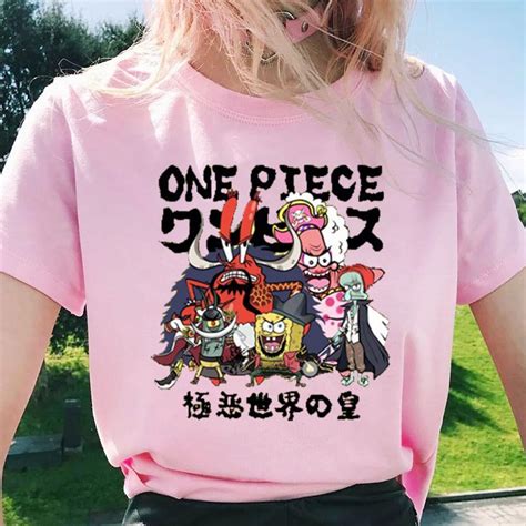 Funny One Piece Spongebob Design Merch