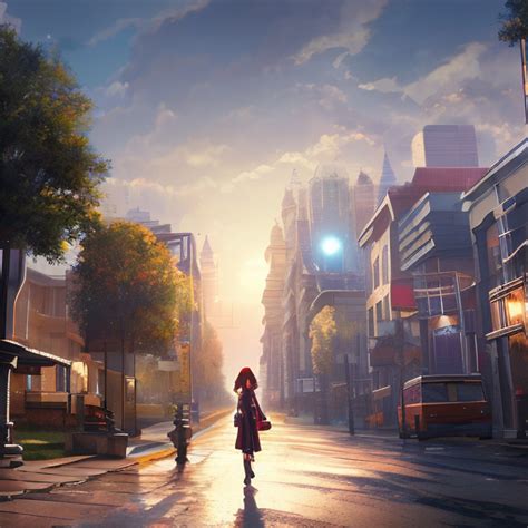 Digital Artist AI Art SceneryMade With Stable Diffusion AI