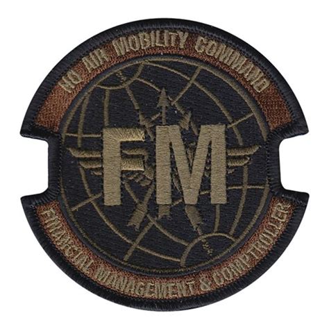 Hq Amc Fm Ocp Patch Headquarters Air Mobility Command Financial Management Patches